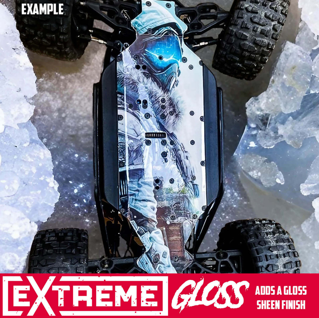 TRAXXAS XMAXX compatible "CREATE YOUR OWN SKIN" chassis protector skin