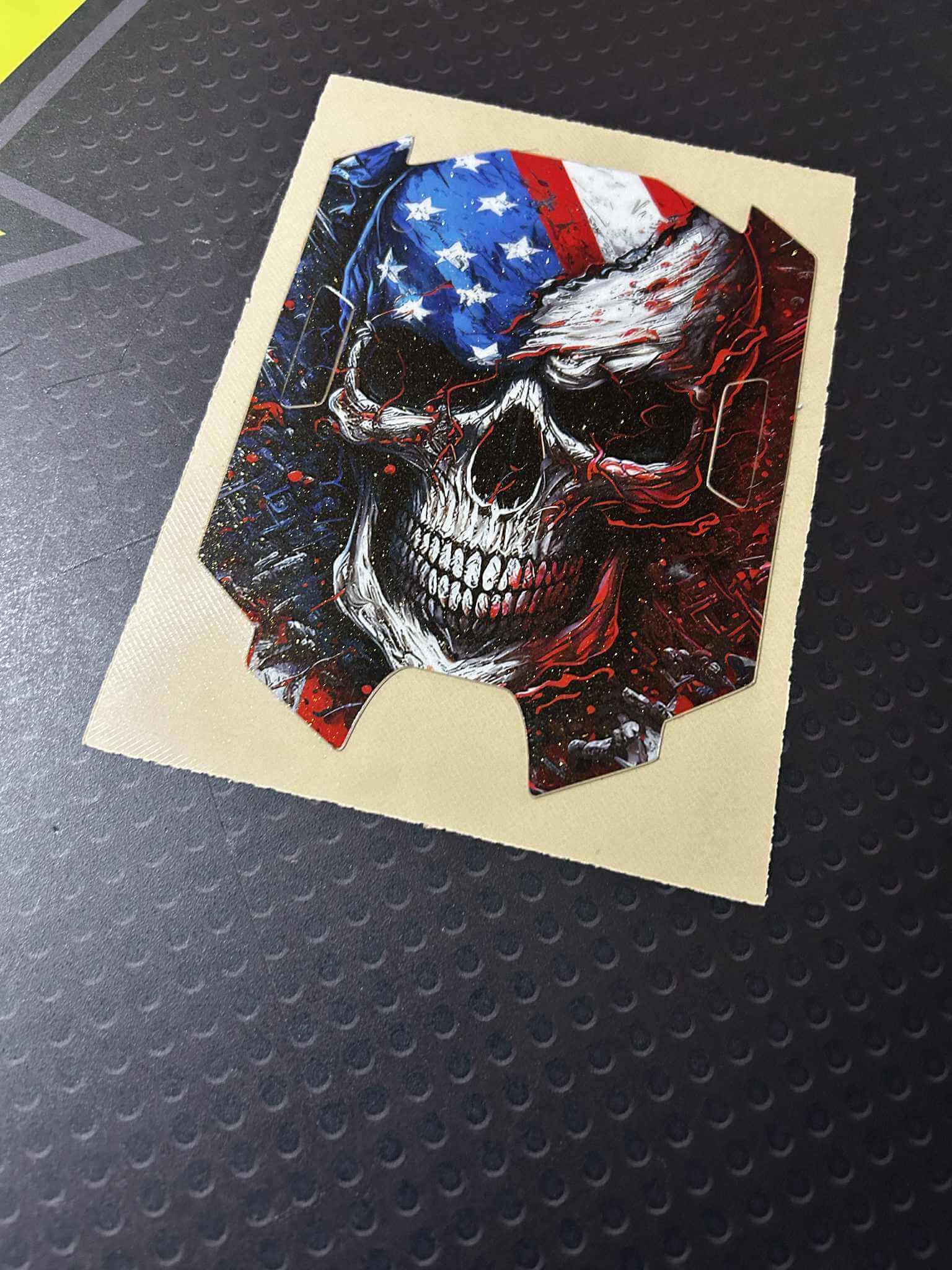 EXCESS STOCK - ARRMA MOJAVE GROM "SKULL" - chassis protector skin