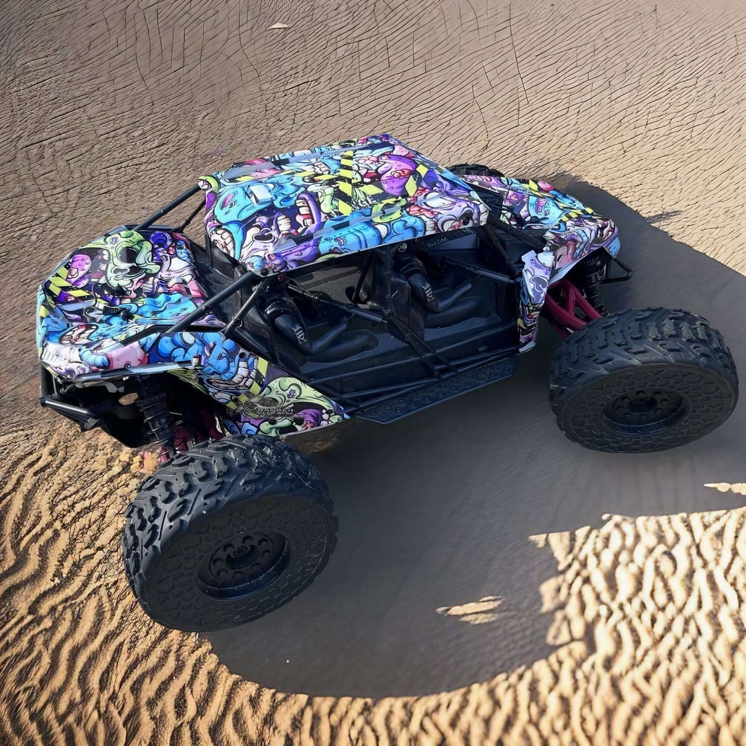 Basher Skinz, the ultimate Rc chassis protector skin for Arrma Traxxas