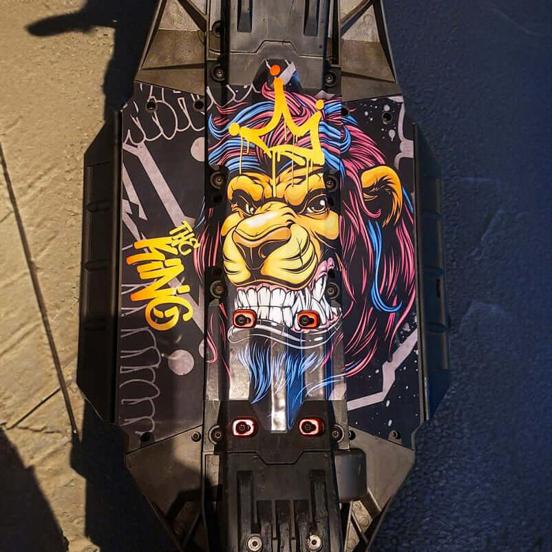 TRAXXAS XMAXX compatible "THE KING" chassis protector skin