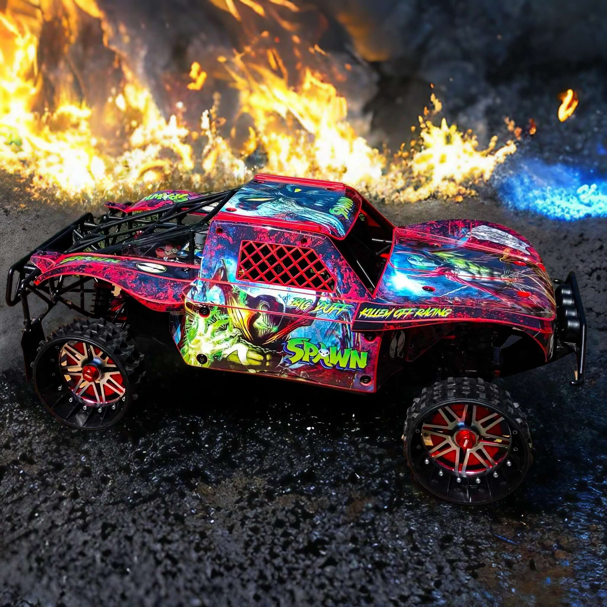 Basher Skinz, the ultimate Rc chassis protector skin for Arrma Traxxas