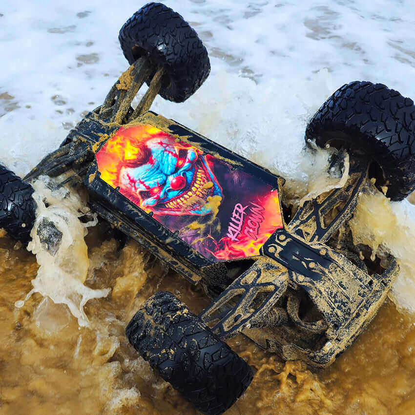 Basher Skinz, the ultimate Rc chassis protector skin for Arrma Traxxas