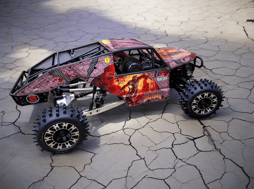 Basher Skinz, the ultimate Rc chassis protector skin for Arrma Traxxas