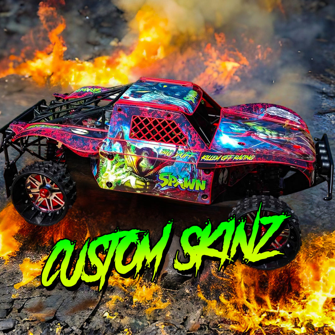 BASHER SKINZ - ARRMA RC chassis protector SKIN skinz and wraps bash