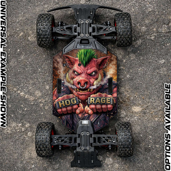 ARRMA SWB "KILLER CLOWN" chassis protector skin