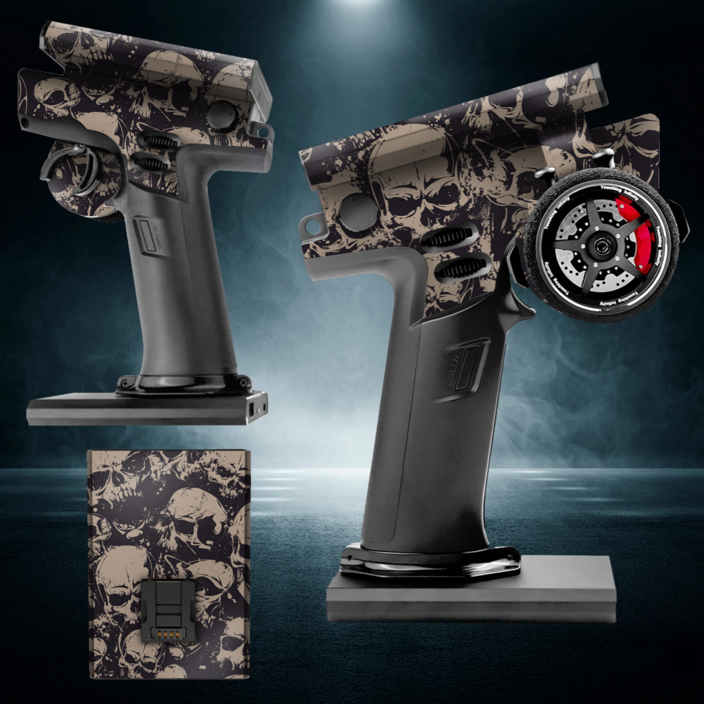 FLYSKY NOBLE NB4 / PLUS - "SKULL CAMO" - Transmitter wrap
