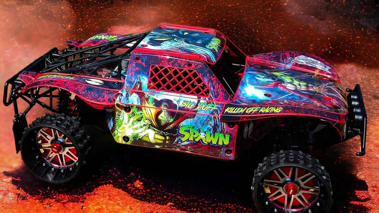 Basher Skinz, the ultimate Rc chassis protector skin for Arrma Traxxas