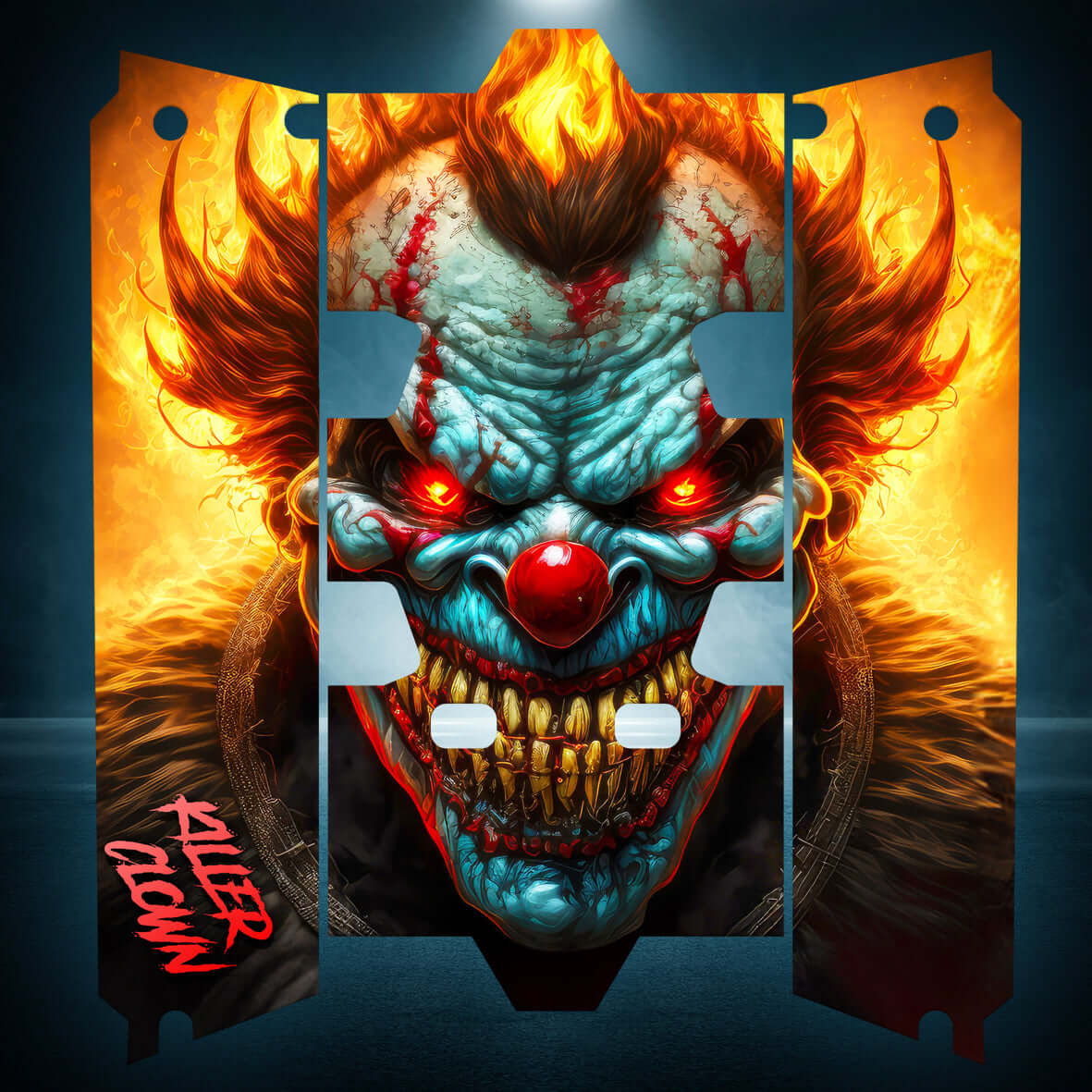 TRAXXAS XMAXX compatible KILLER CLOWN chassis protector skin