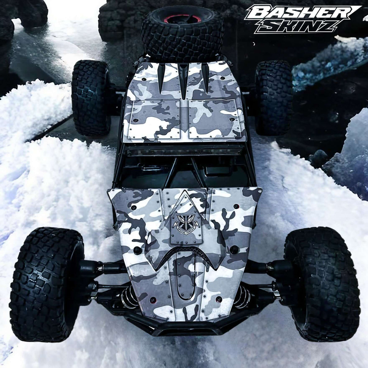 FTX DR8 Arctic Warrior Body Wrap - RC Style Boost