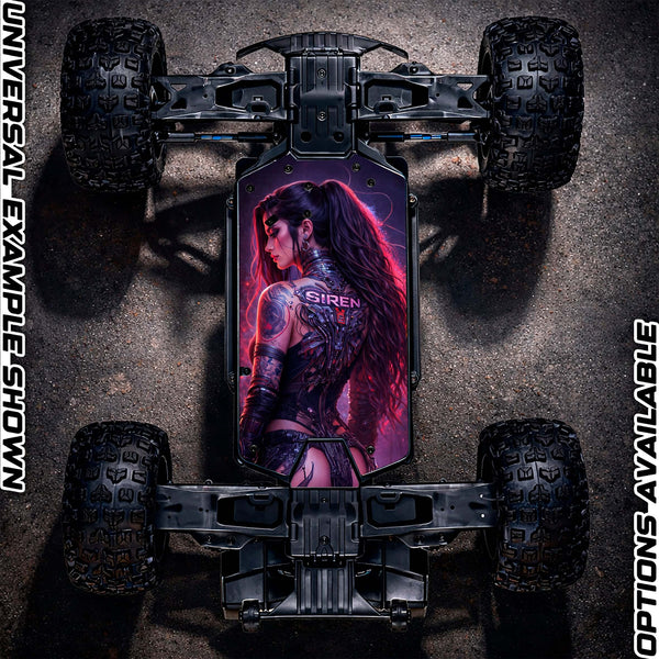 ARRMA 3S / MEGA RANGE" SIREN 2.0" chassis protector skin