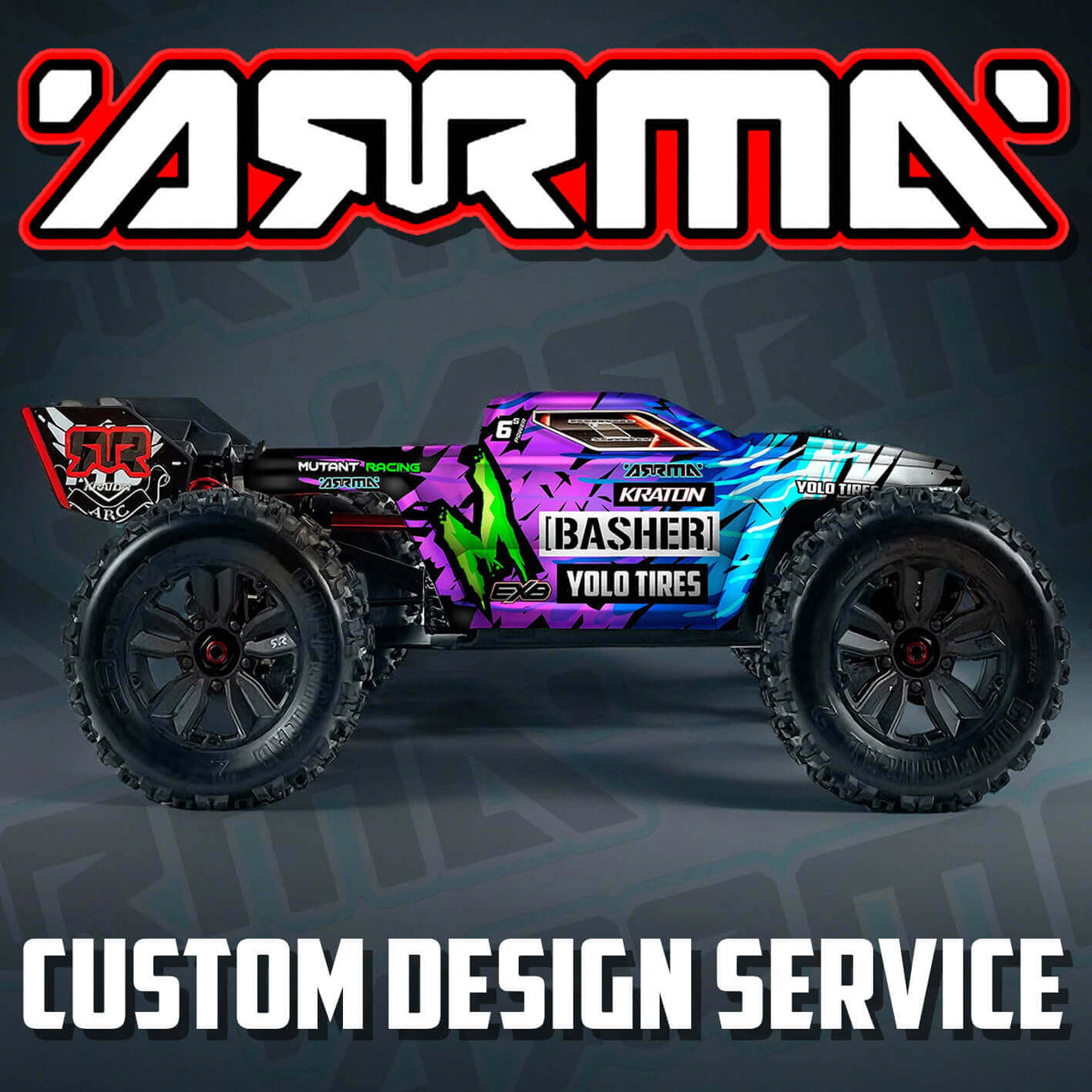 Basher Skinz, the ultimate Rc chassis protector skin for Arrma Traxxas