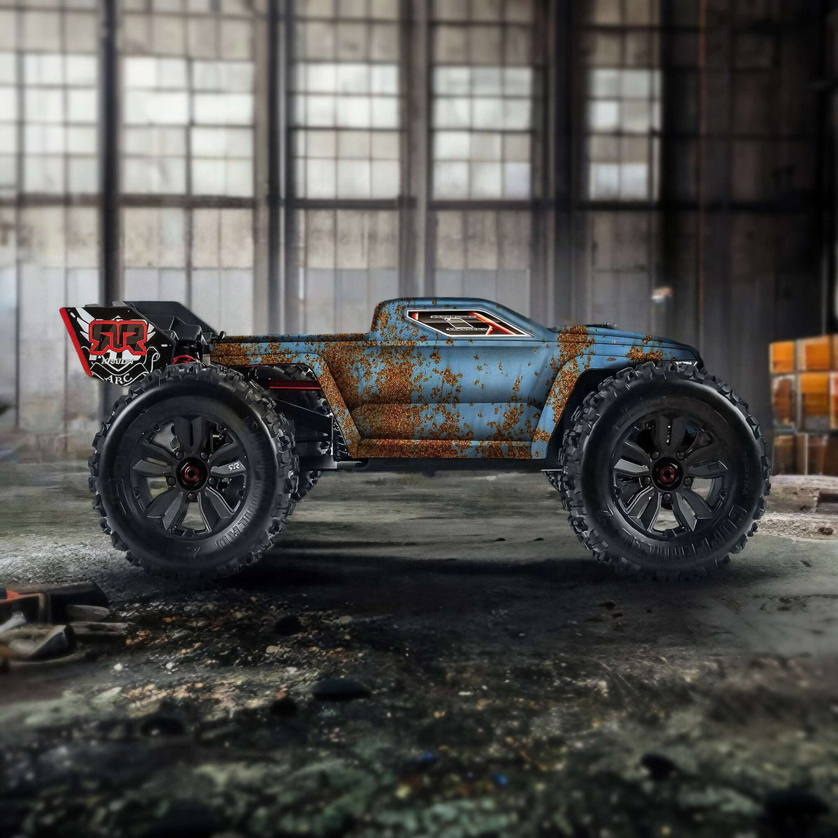 KRATON 6S - BODY SKIN - "RUST RAT" WRAP – BASHER SKINZ