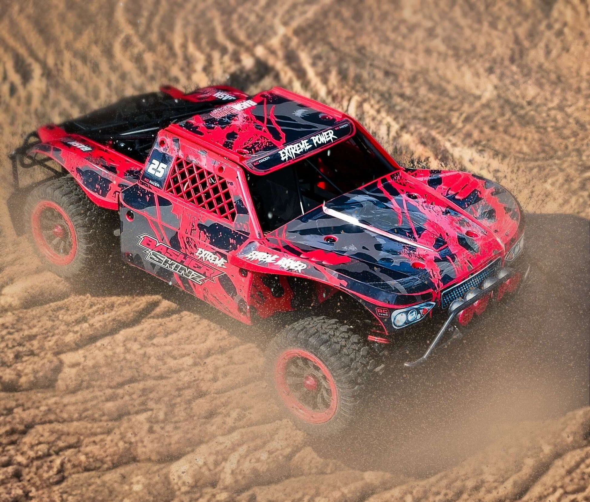 Basher Skinz, the ultimate Rc chassis protector skin for Arrma Traxxas