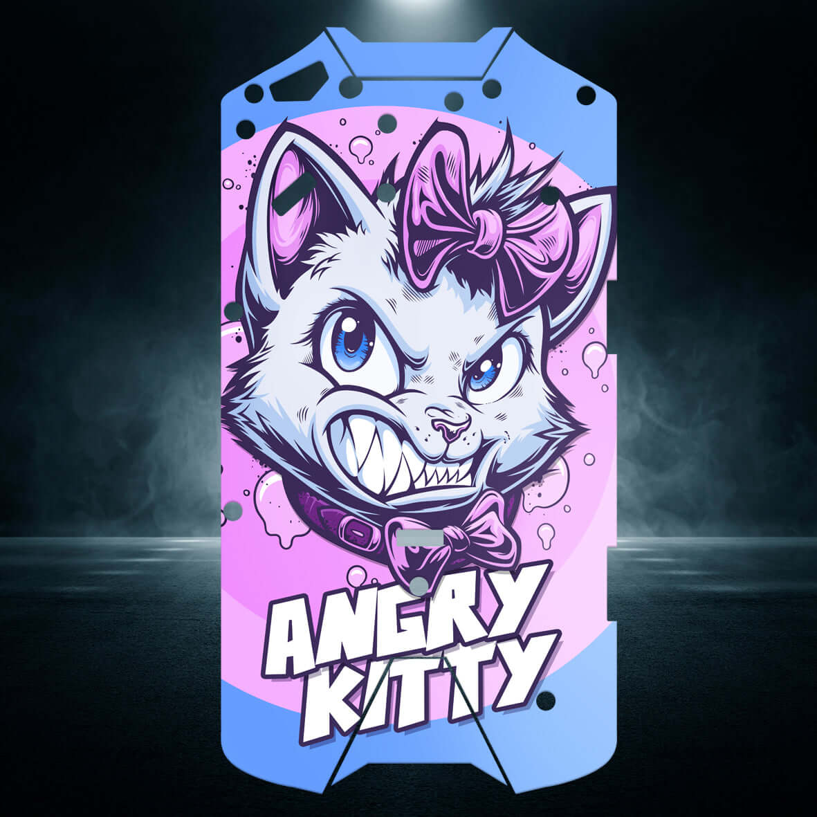 ARRMA LWB "ANGRY KITTY" chassis protector skin