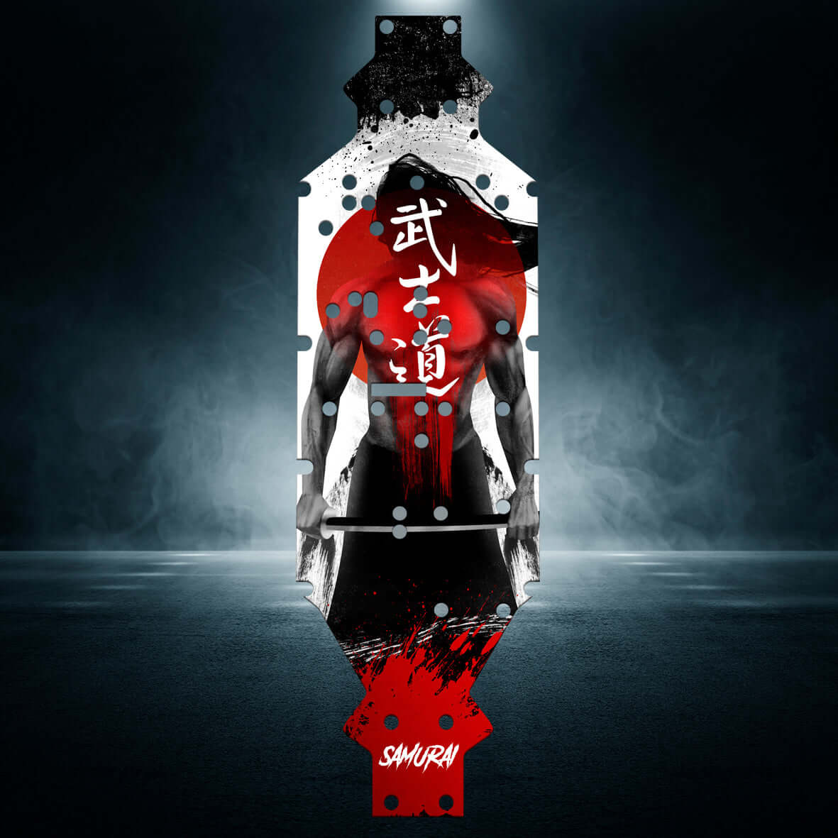 FTX DR8 "SAMURAI" chassis protector skin