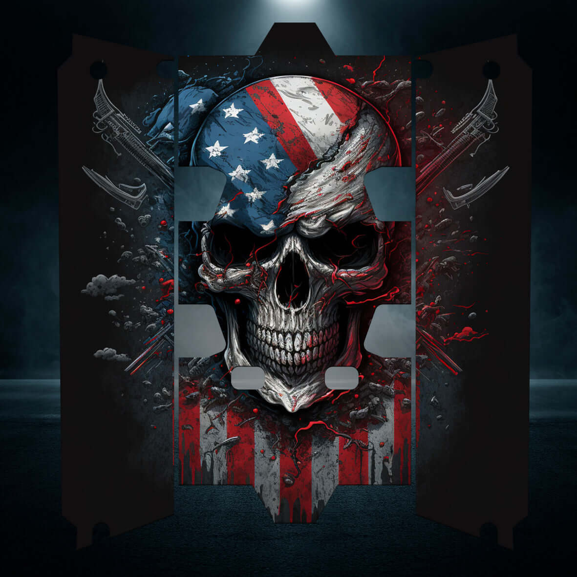 TRAXXAS XMAXX compatible "SKULL" chassis protector skin